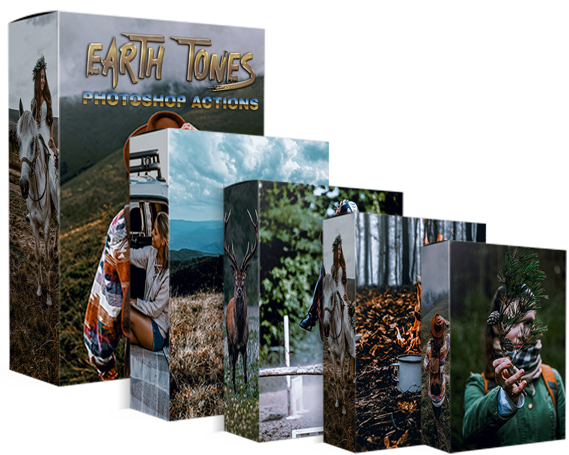 Earth Tones Photoshop Actions, Add-ons | GraphicRiver