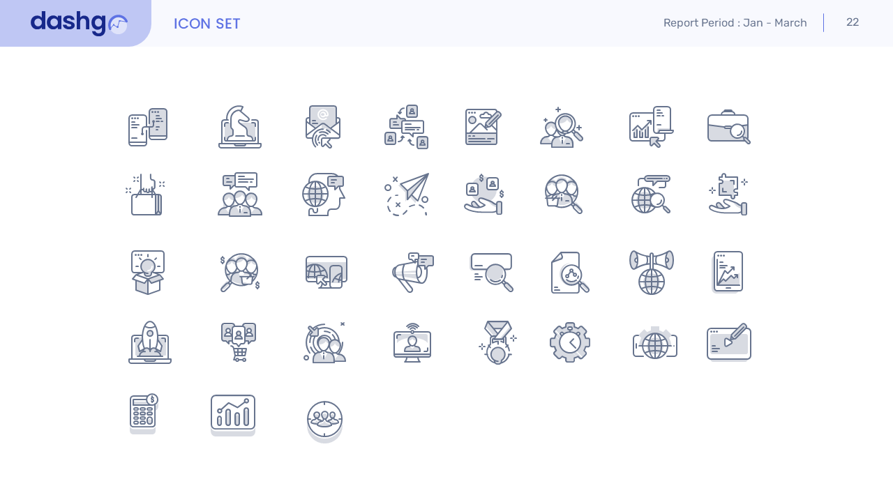 DashGo – Dashboard Conversion Leads Keynote, Presentation Templates