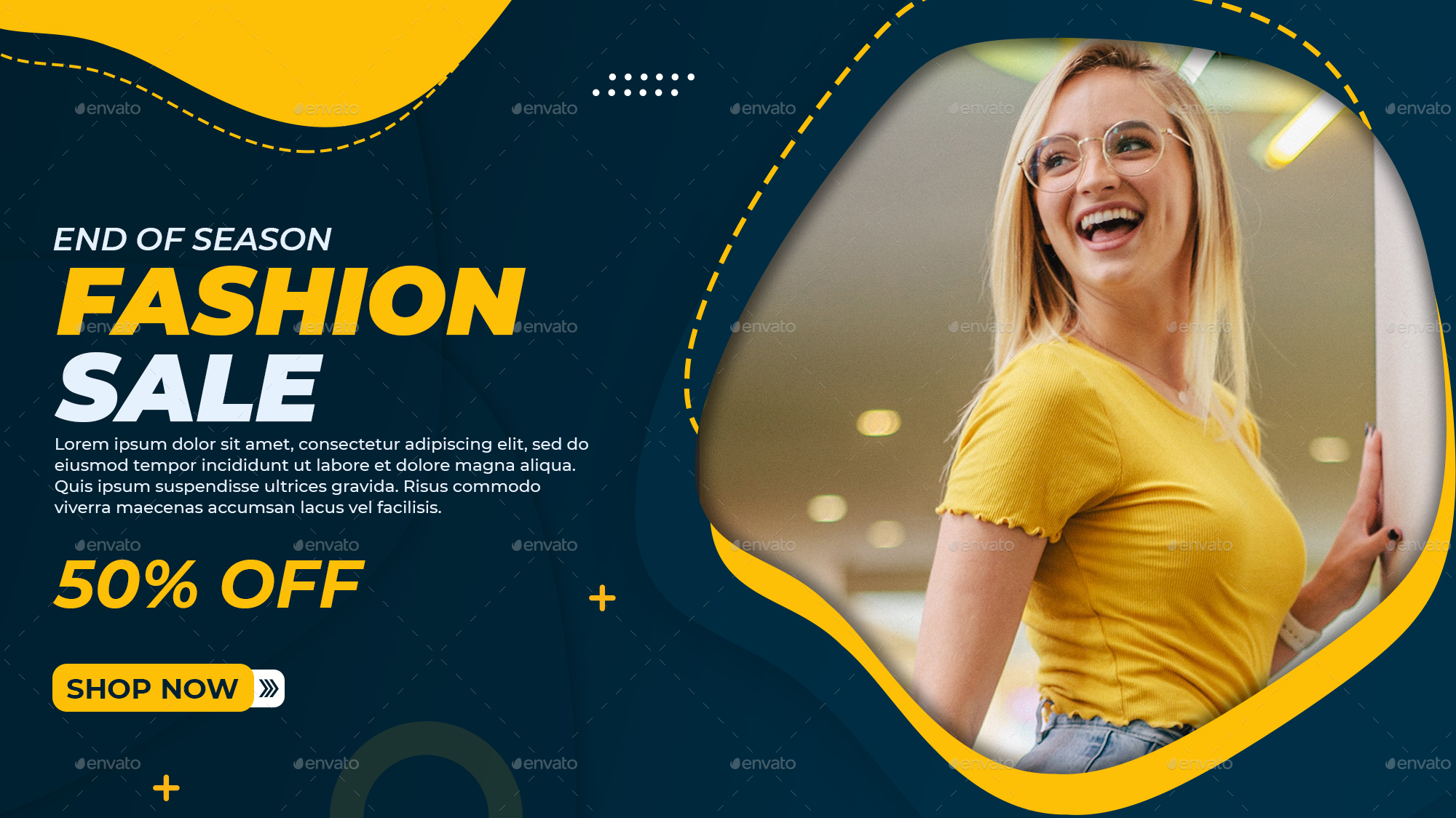 Fashion Web Banner Template, Web Elements | GraphicRiver