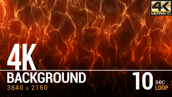 Flame Wall Background 4K, Motion Graphics | VideoHive