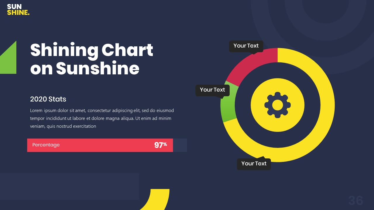 Sunshine Creative Multipurpose PowerPoint Template, Presentation Templates