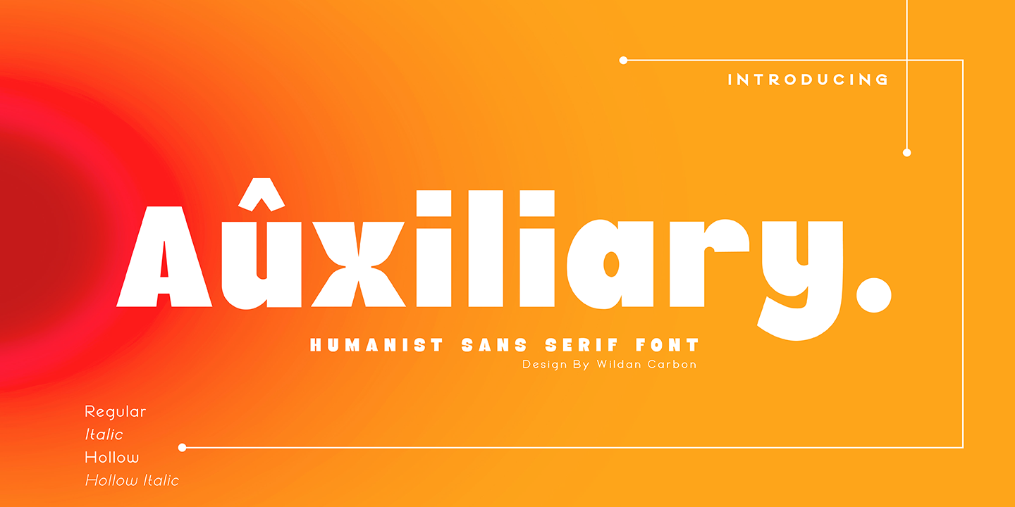 Auxiliary, Fonts | GraphicRiver