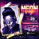 Neon Bash Flyer, Print Templates | GraphicRiver