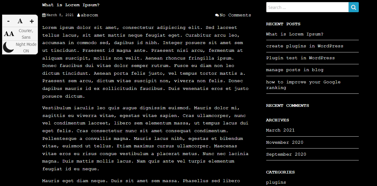 Front Style - Frontend Font Changer & Styler by ZibadMend | CodeCanyon