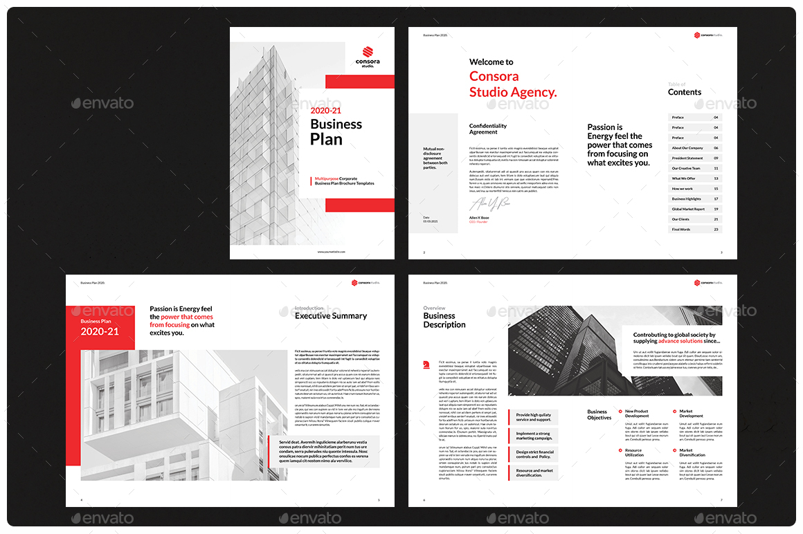 Business Plan, Print Templates | GraphicRiver