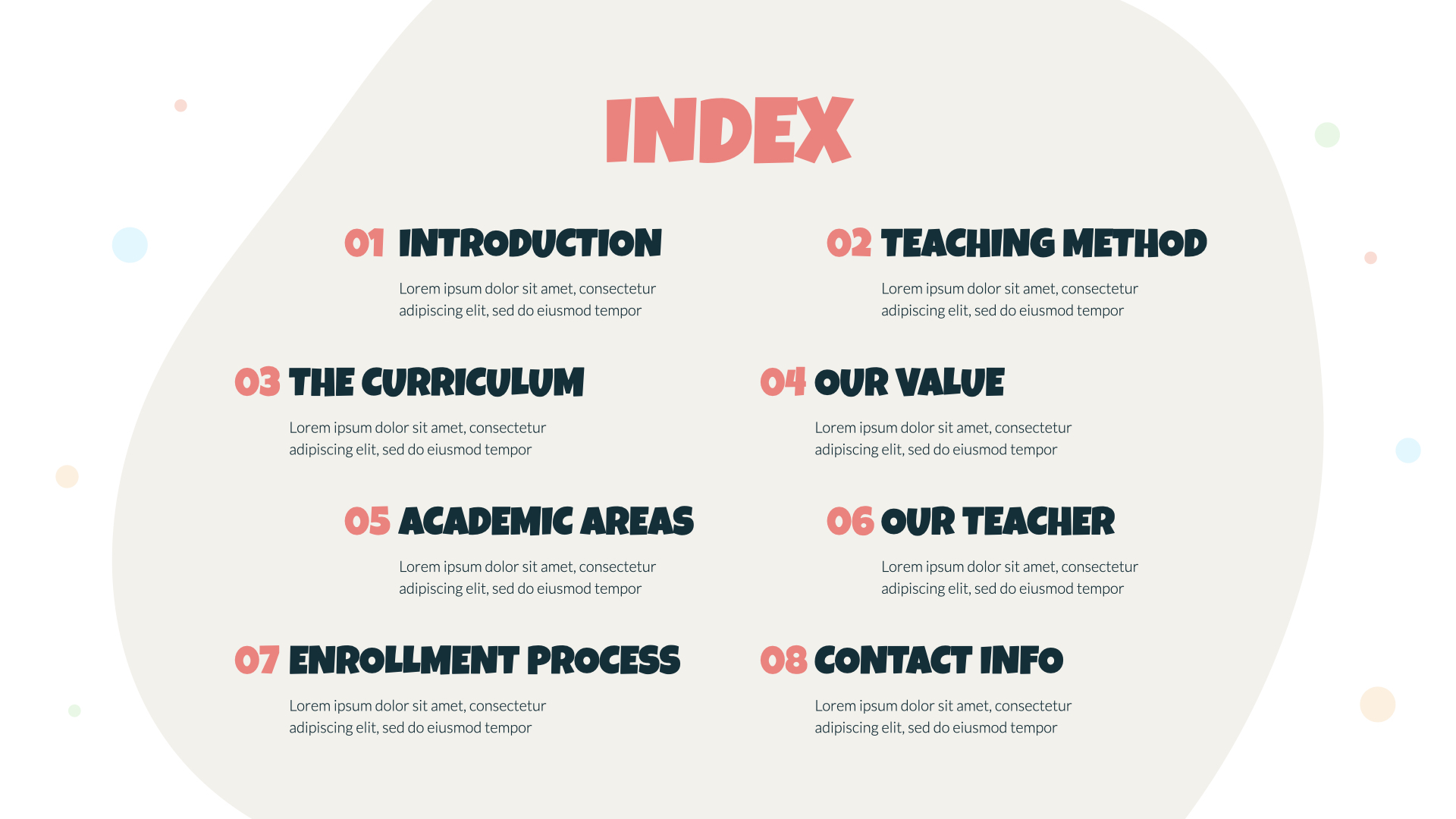 Junio - Elementary School PowerPoint Template, Presentation Templates