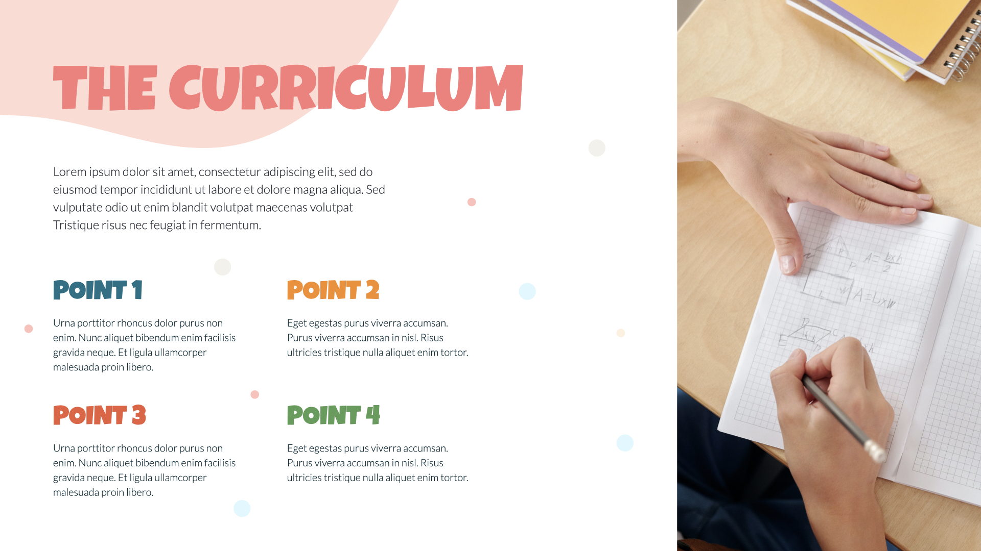 Junio - Elementary School PowerPoint Template, Presentation Templates