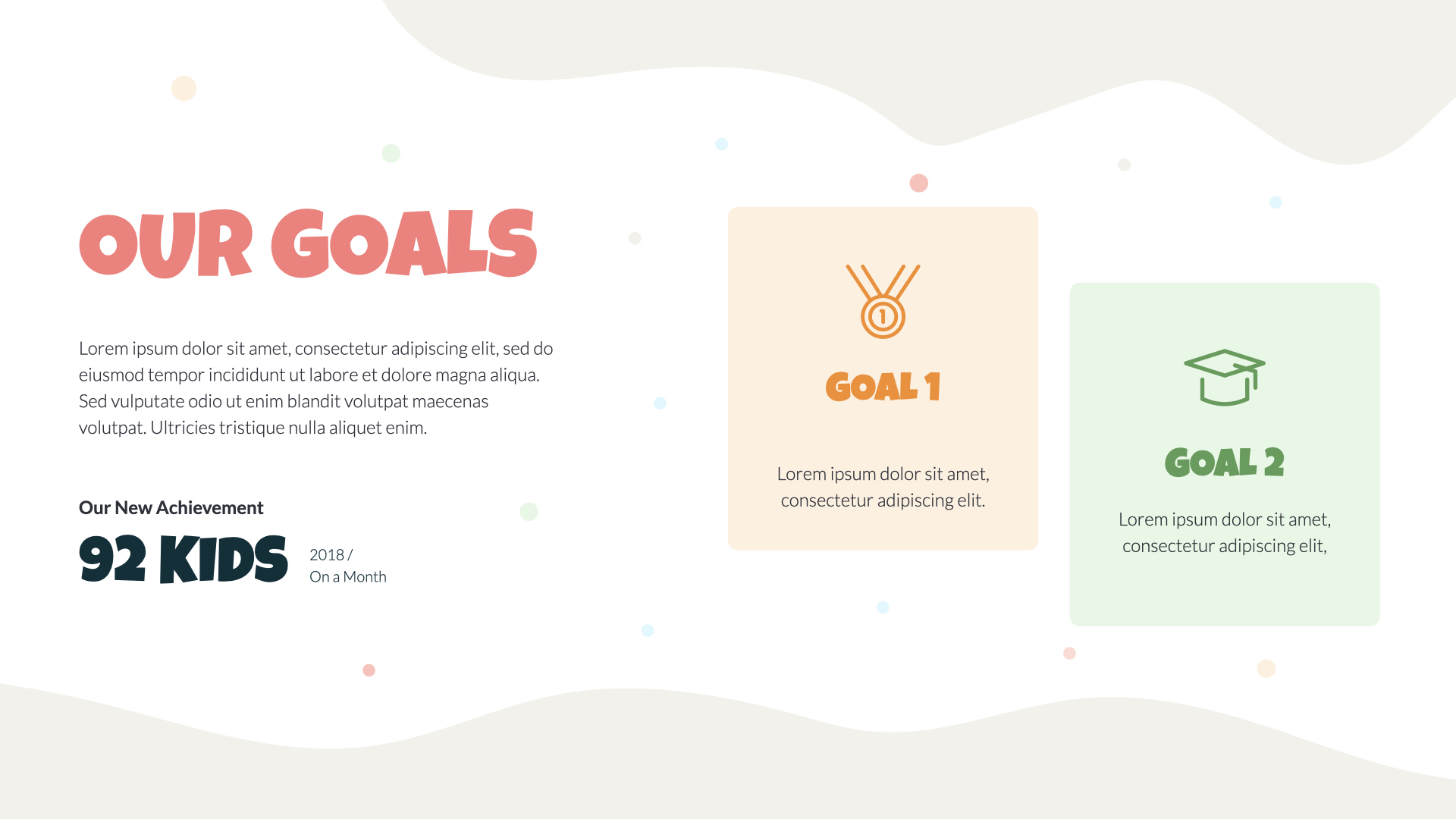 Junio - Elementary School PowerPoint Template, Presentation Templates