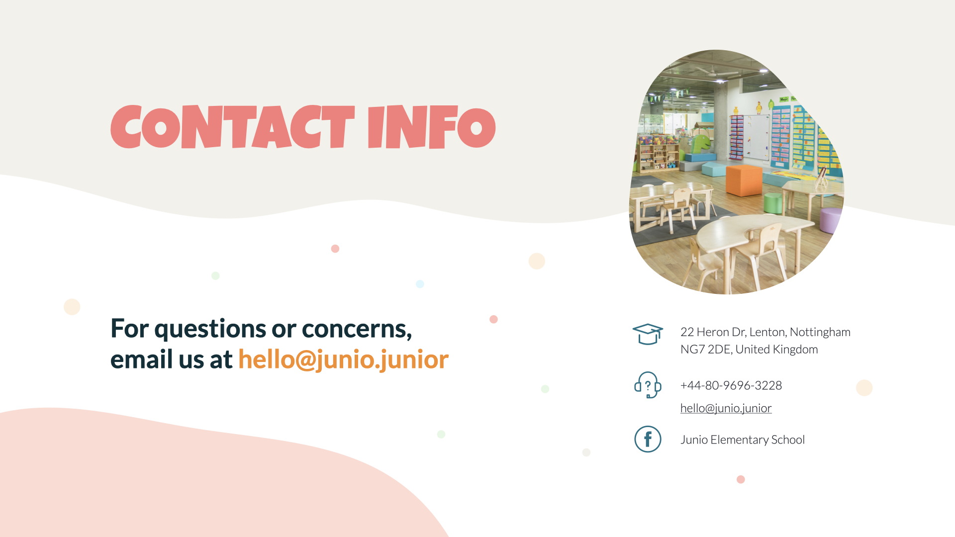 Junio - Elementary School PowerPoint Template, Presentation Templates