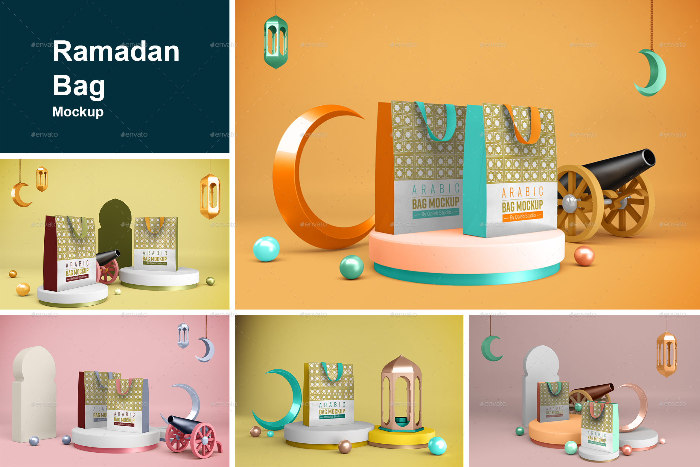 Ramadan Bag Mockup, Graphics | GraphicRiver