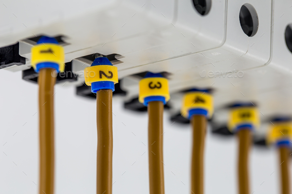 electric machines, switches, isolated on white background Stock Photo ...