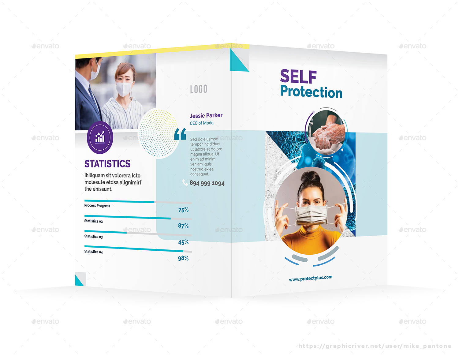 Self Protection Print Bundle, Print Templates | GraphicRiver