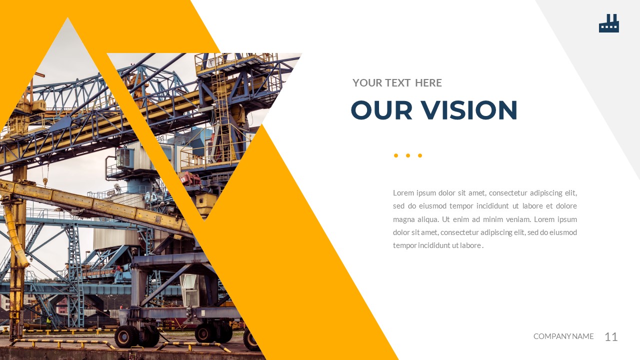 INDUSTRIAL - Factory Business Presentation Powerpoints Template ...