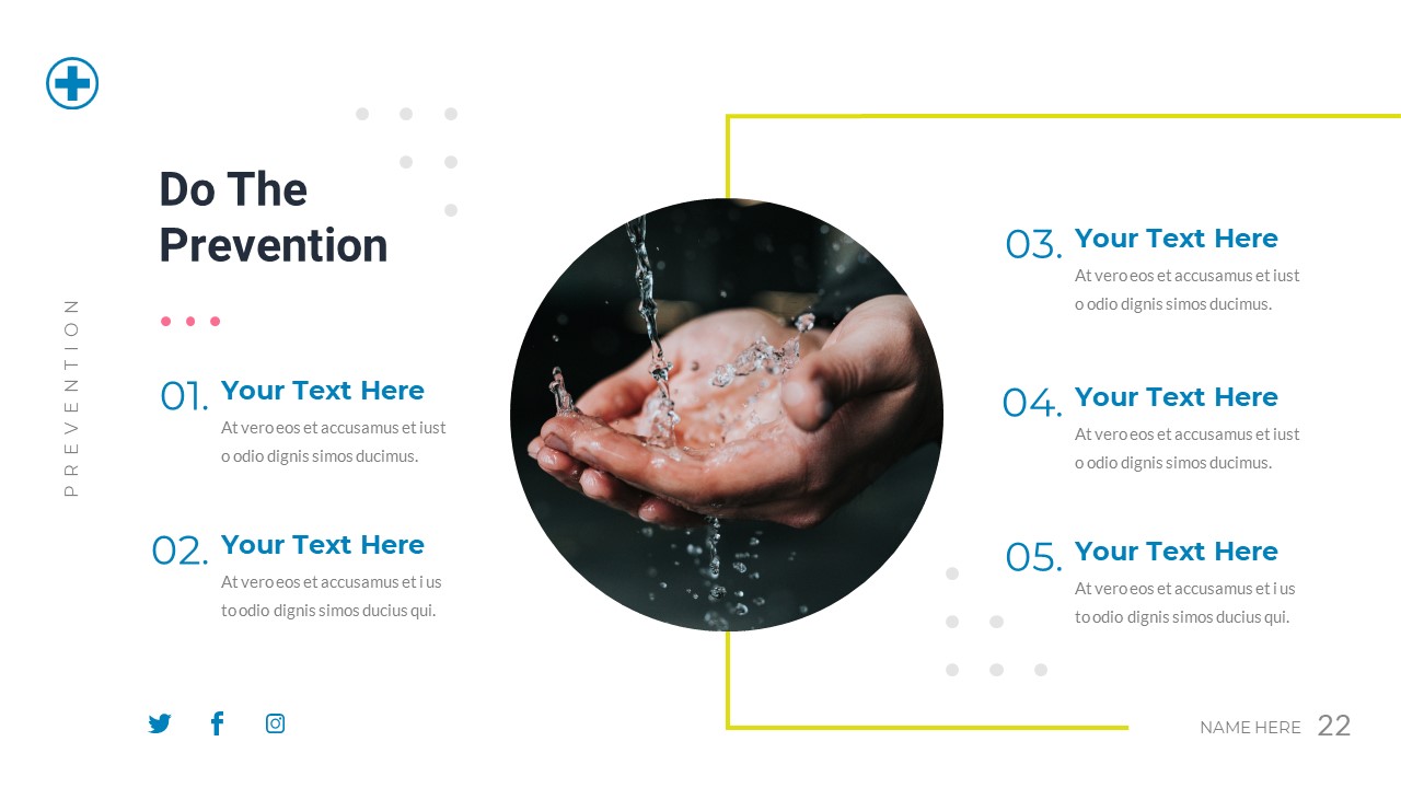 COVID - Clean Presentation Google Slides Template, Presentation Templates