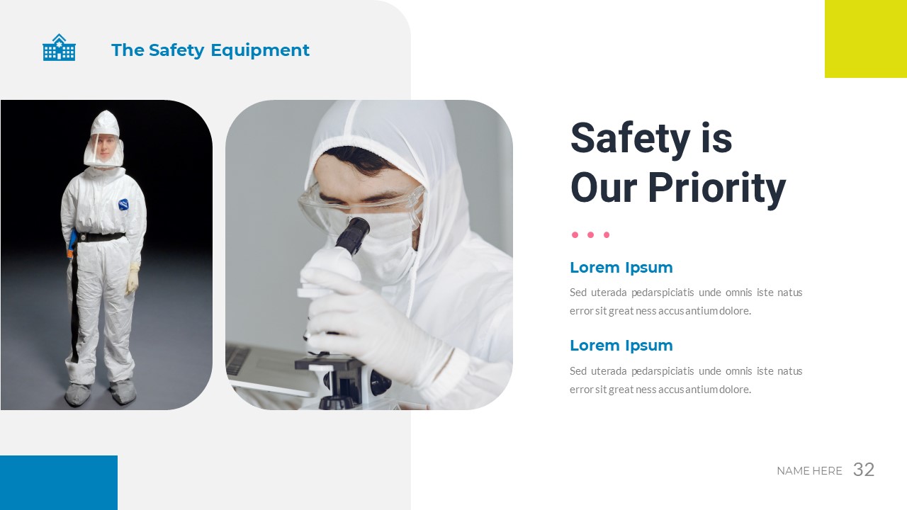 COVID - Clean Presentation Google Slides Template, Presentation Templates