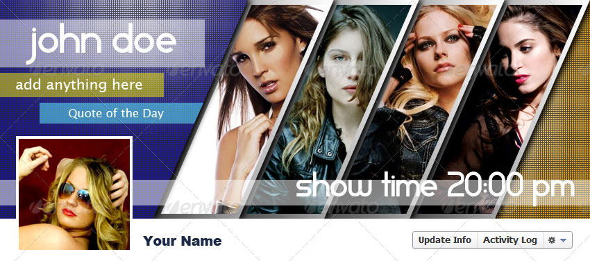 Facebook Timeline Cover - Slide, Web Elements | GraphicRiver