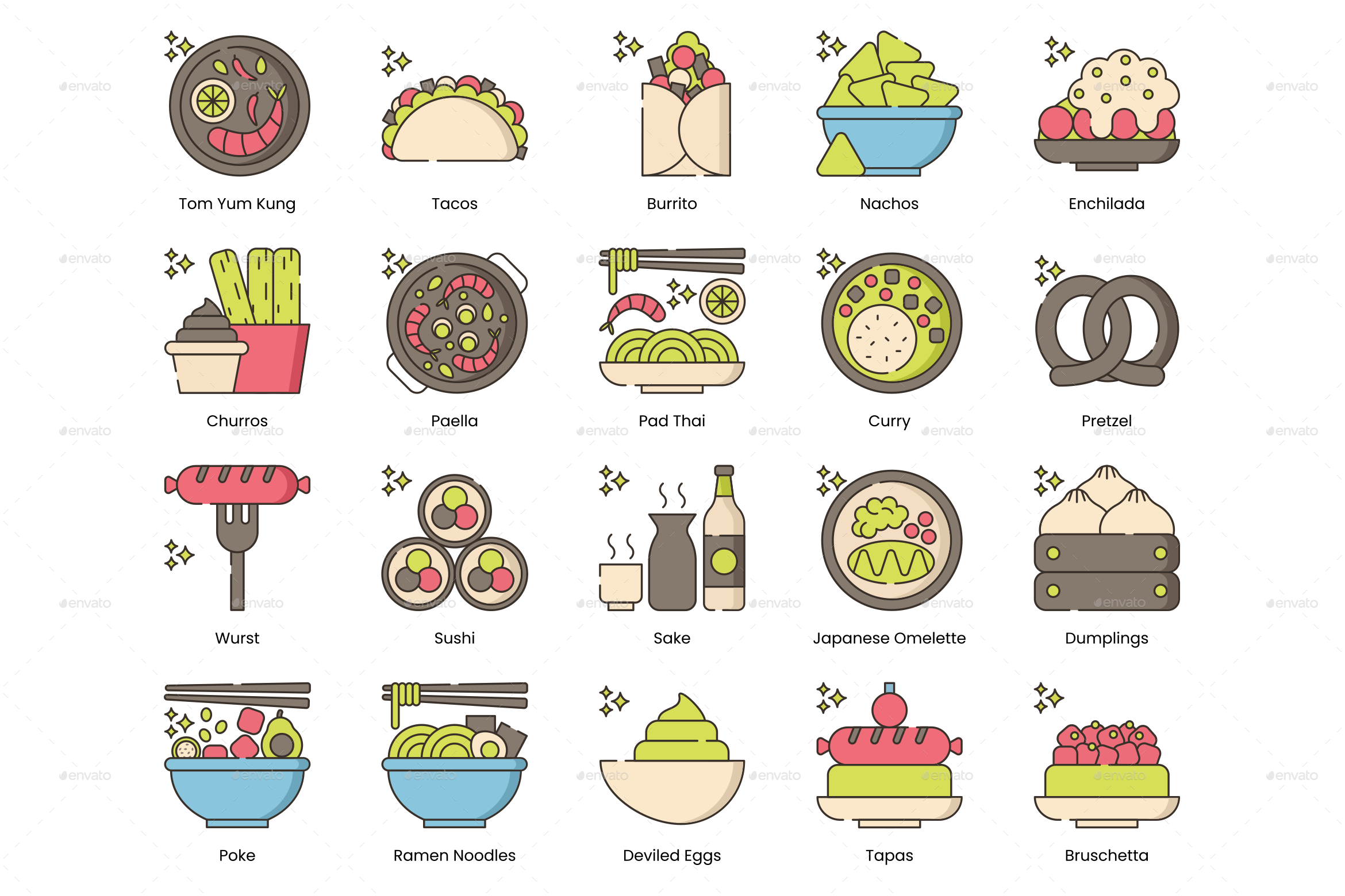 Cooking Icons, Icons | GraphicRiver