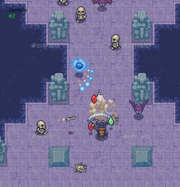 Top-down Fantasy Dungeon, Game Assets | GraphicRiver