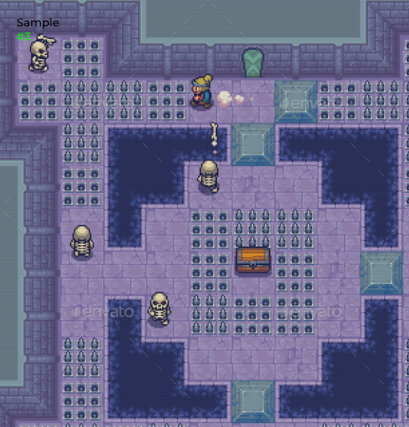 Top-down Fantasy Dungeon, Game Assets | GraphicRiver