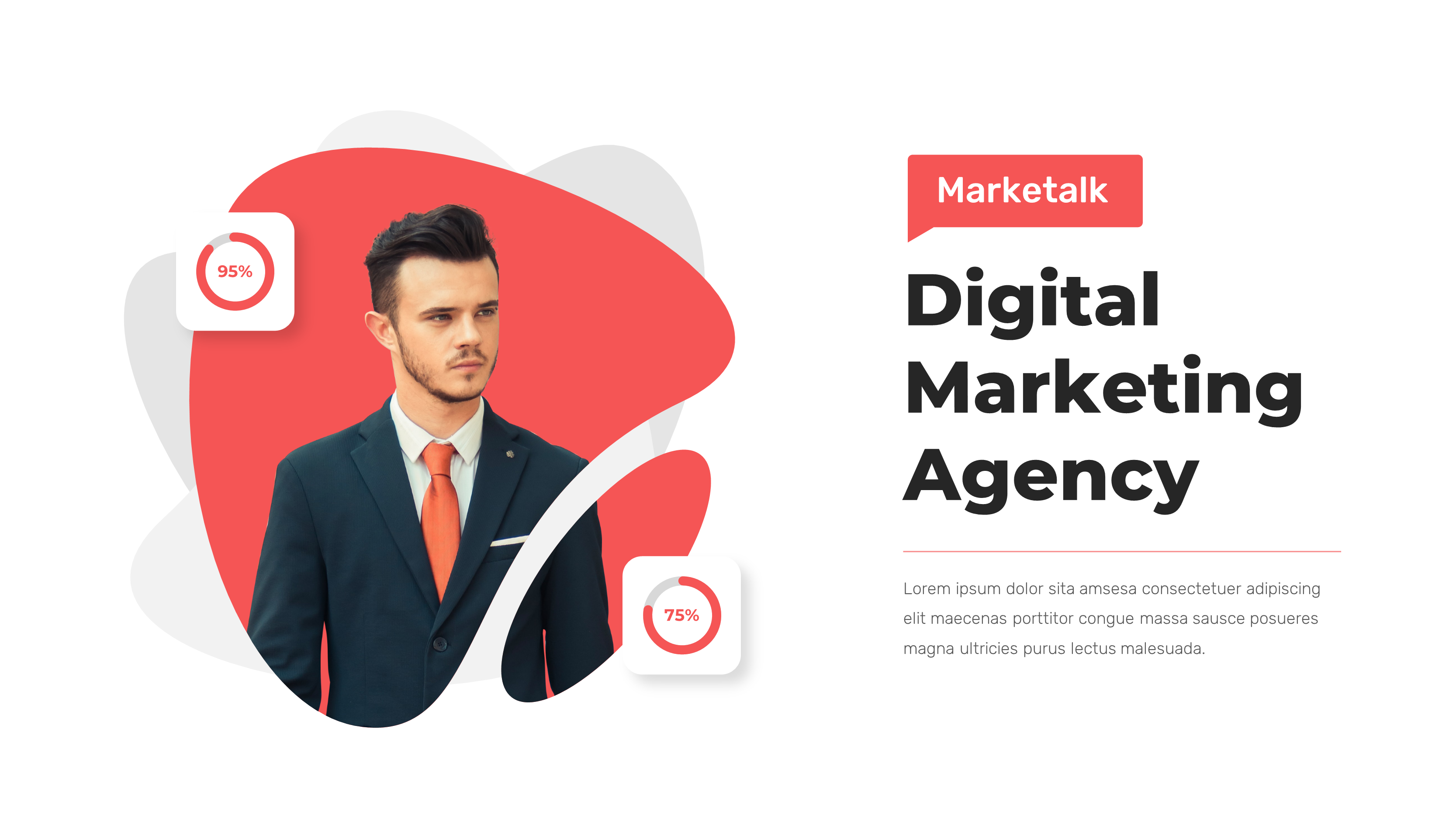Marketalk - Digital Marketing Google Slide Presentation Template ...
