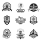 Radio Emblems, Vectors | GraphicRiver