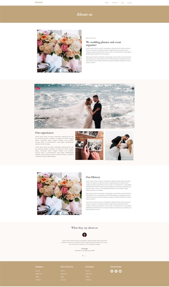 Jemari - Wedding Elementor Template Kit by Ahnaf-Studio | ThemeForest