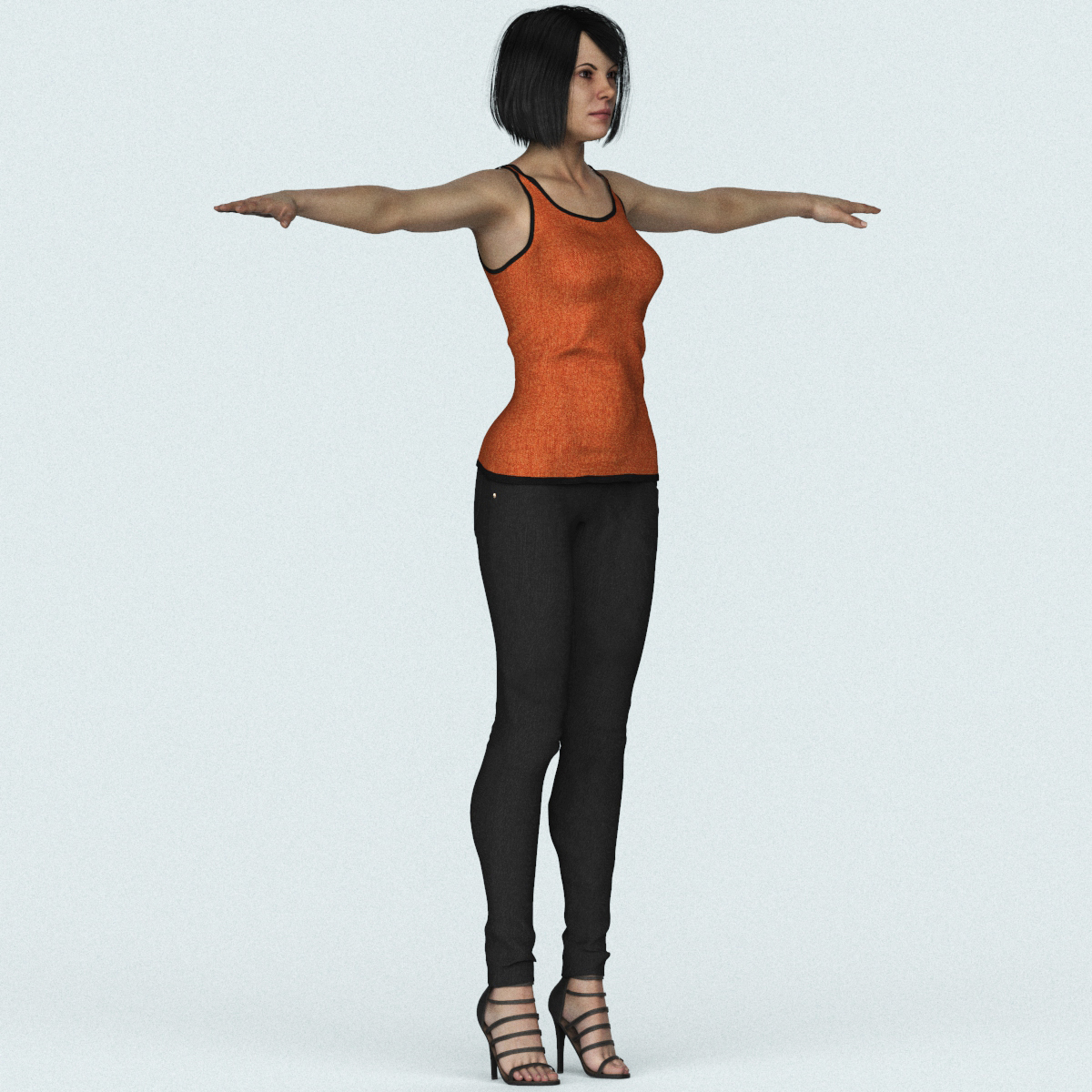 Realistic Beautiful Woman 3D Character by 3darcmall | 3DOcean