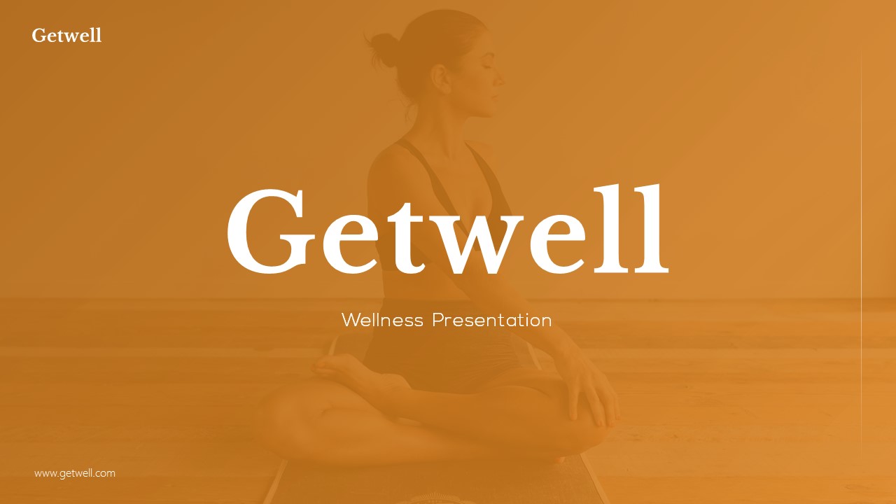 Getwell Wellness Presentation Template, Presentation Templates ...