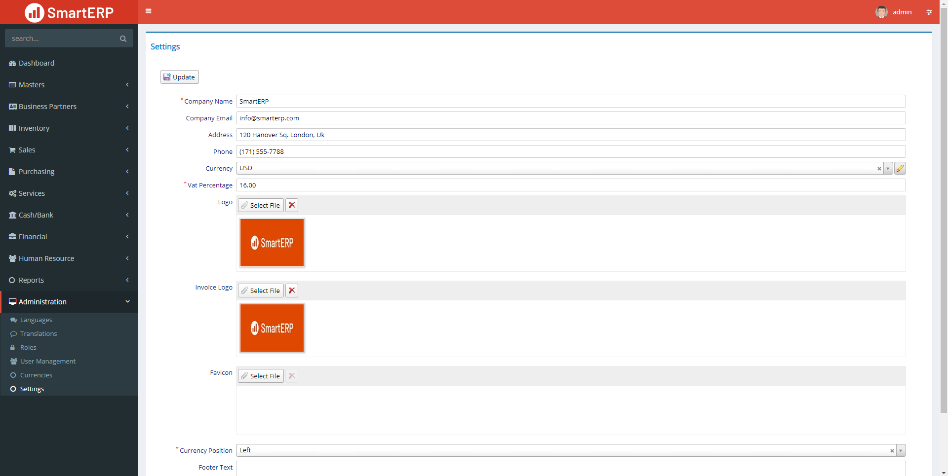 SmartERP - Business ERP Solution / Product / Shop / Company Management ...