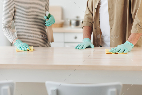 Weekend chores, housekeeping, work together at home during covid-19 ...