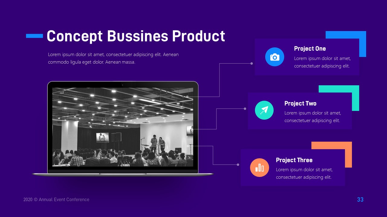 Convention Annual Event Creative Powerpoint Template Fully Animated ...