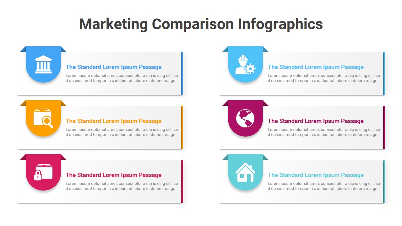 Infographics Package Google Slides Diagrams Template by Slide_Gold