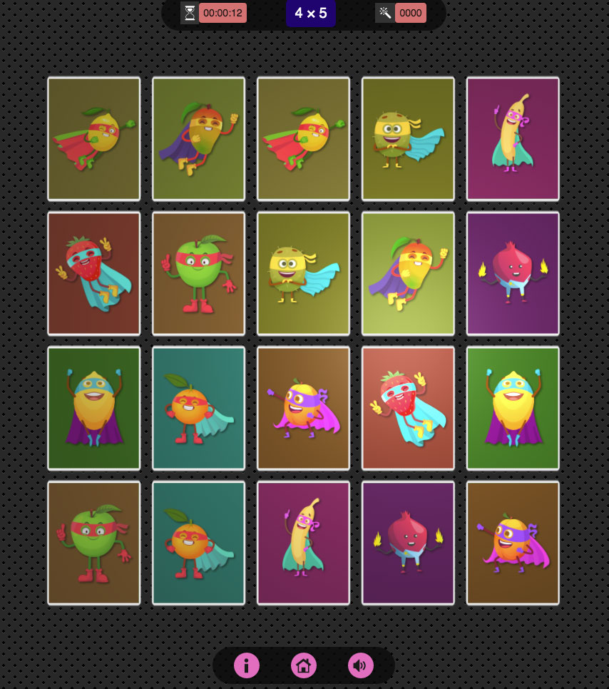 3D Memory Matching - Cross Platform Realistic Memory Game by raizensoft