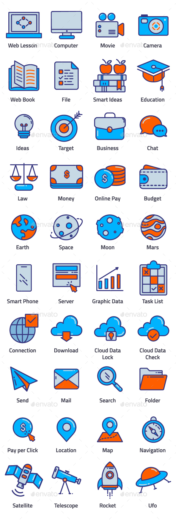 14000 Ultra Big Bundle Icons, Icons | GraphicRiver