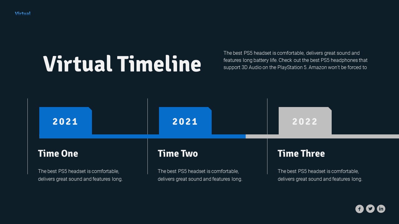 Virtual Technology Presentation Template, Presentation Templates ...