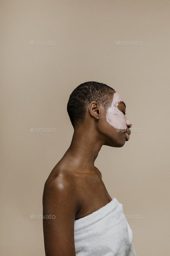 African woman wearing facial mask Stock Photo by Rawpixel | PhotoDune