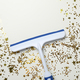 Window cleaning squeegee on white background with glitter Stock Photo ...