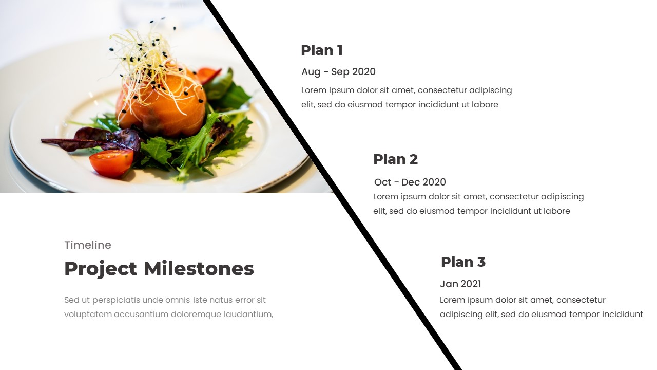 Foodies - Food & Restaurant Keynote Template, Presentation Templates