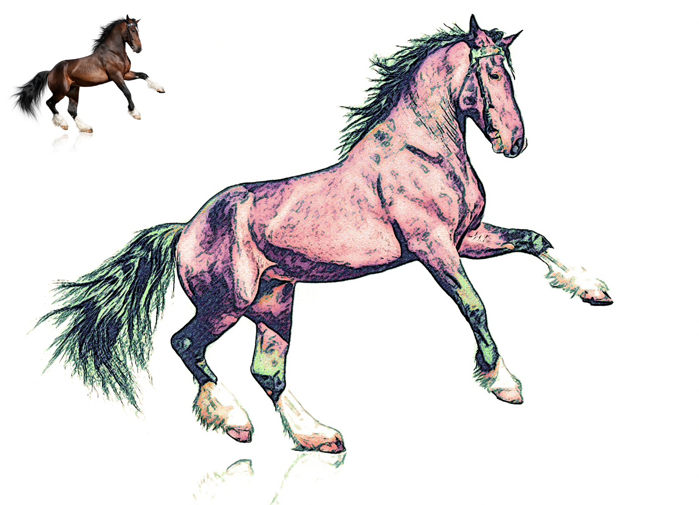 Viable Drawing 12 in 1 Photoshop Action, Add-ons | GraphicRiver