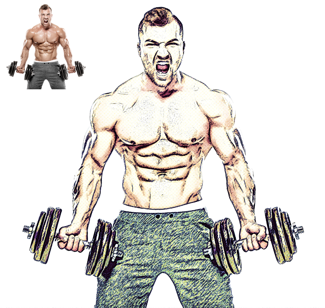 Viable Drawing 12 in 1 Photoshop Action, Add-ons | GraphicRiver