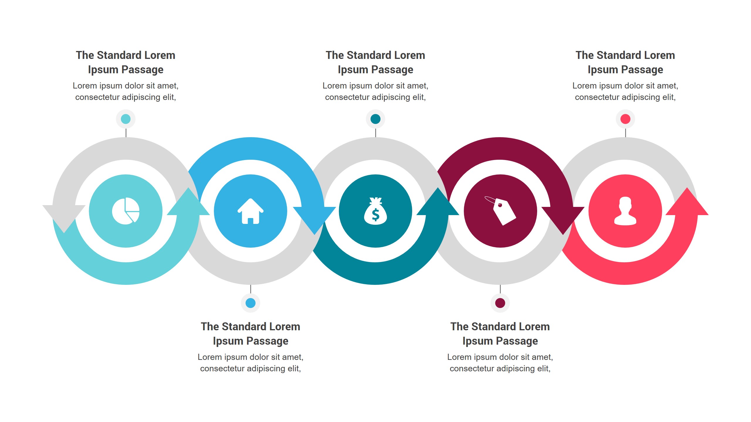 Stages Infographics Keynote Template diagrams, Presentation Templates
