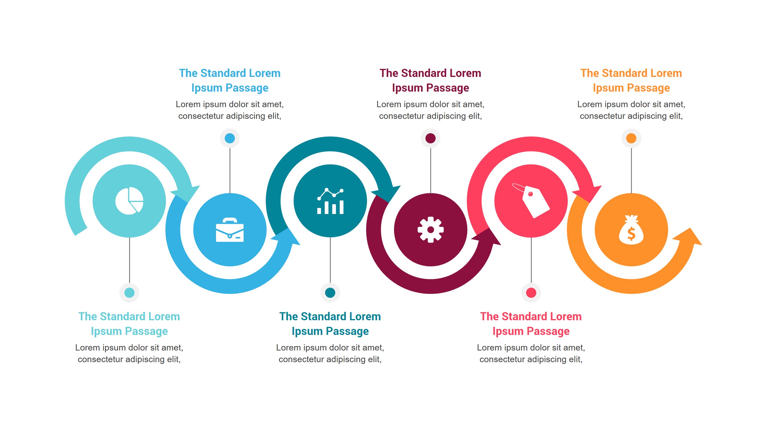 Stages Infographics Keynote Template diagrams, Presentation Templates