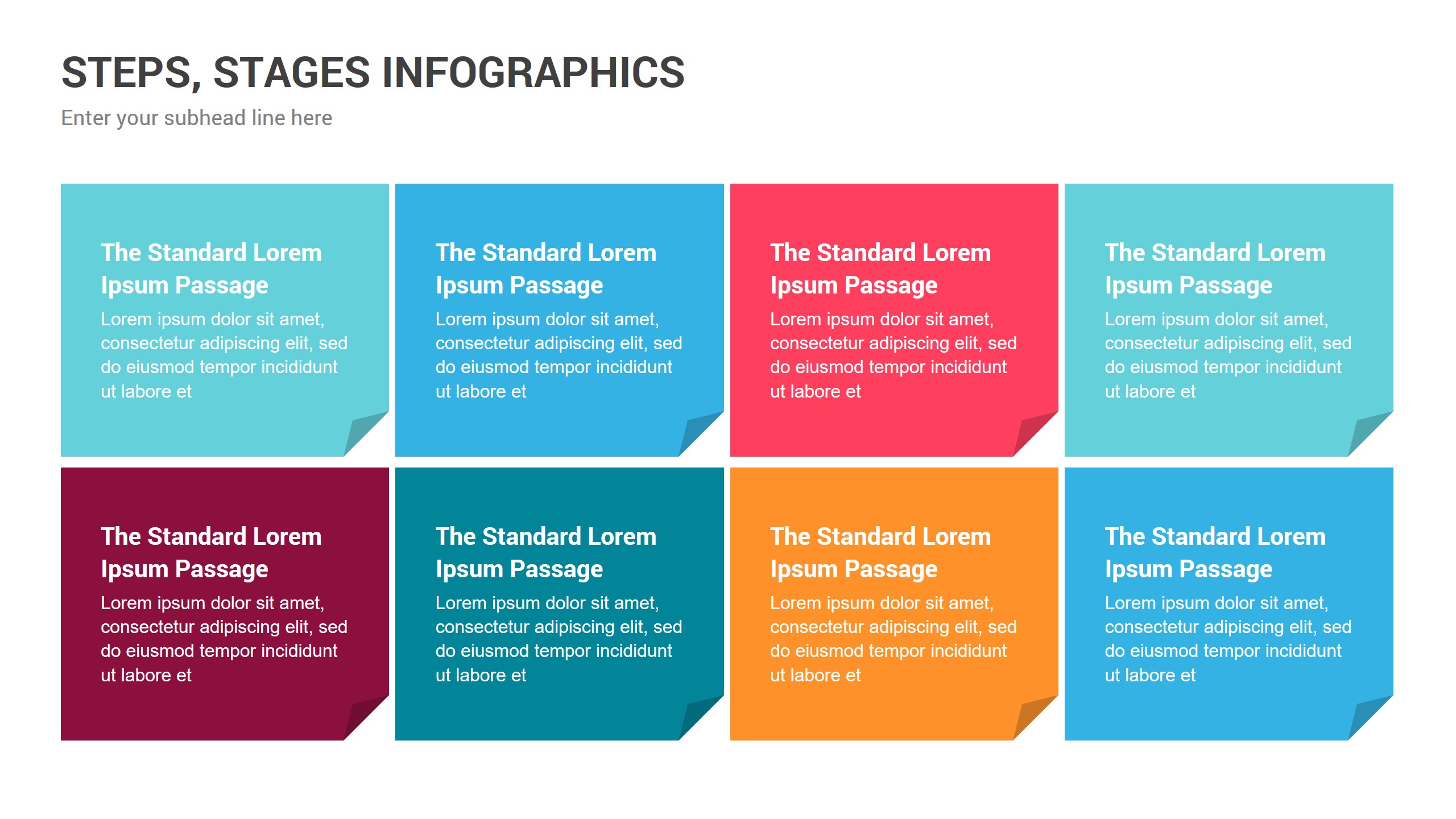 Stages Infographics Keynote Template diagrams, Presentation Templates