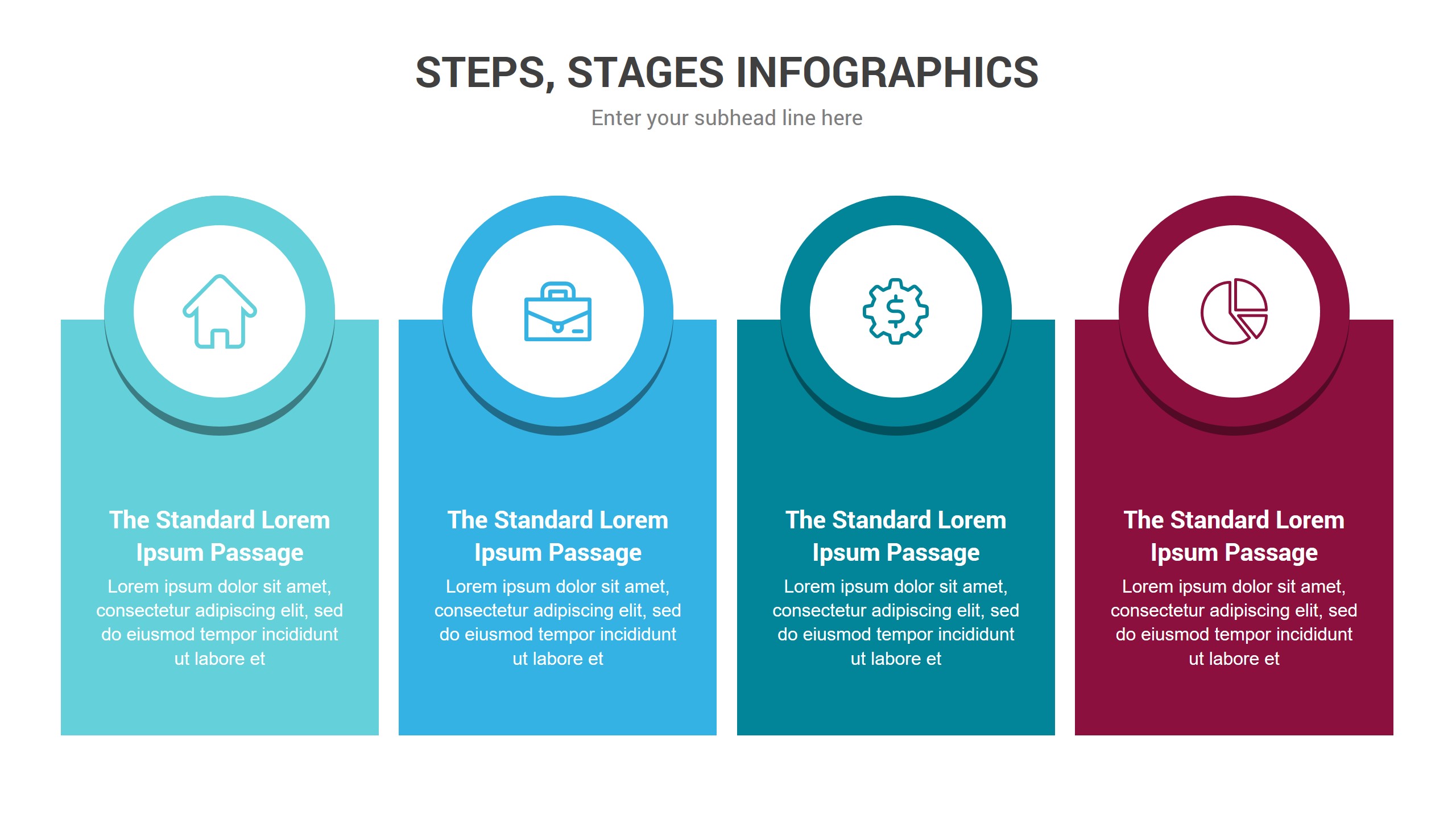 Stages Infographics Keynote Template diagrams, Presentation Templates