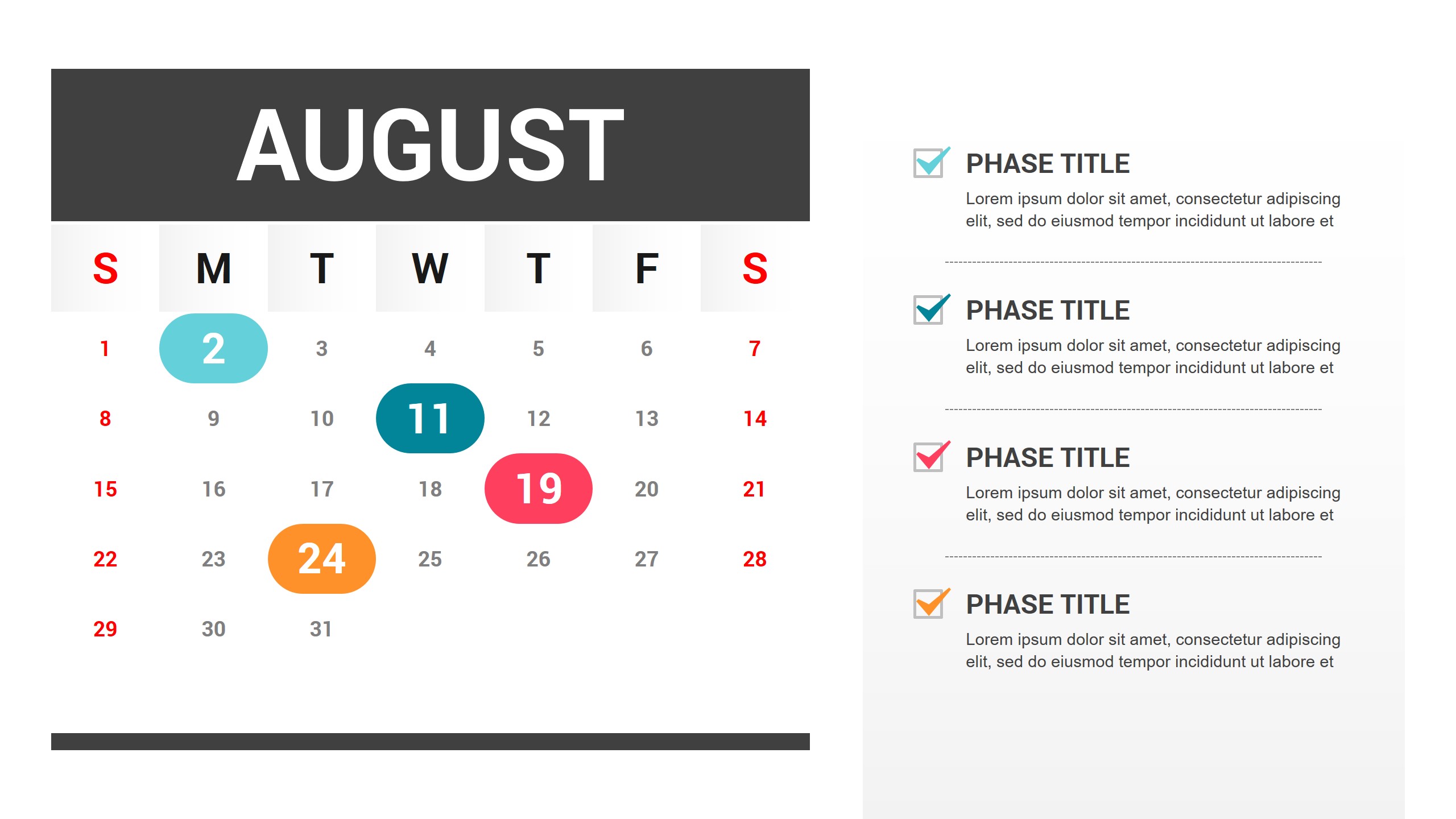 Calendar 2021 Google Slides Template, Presentation Templates | GraphicRiver