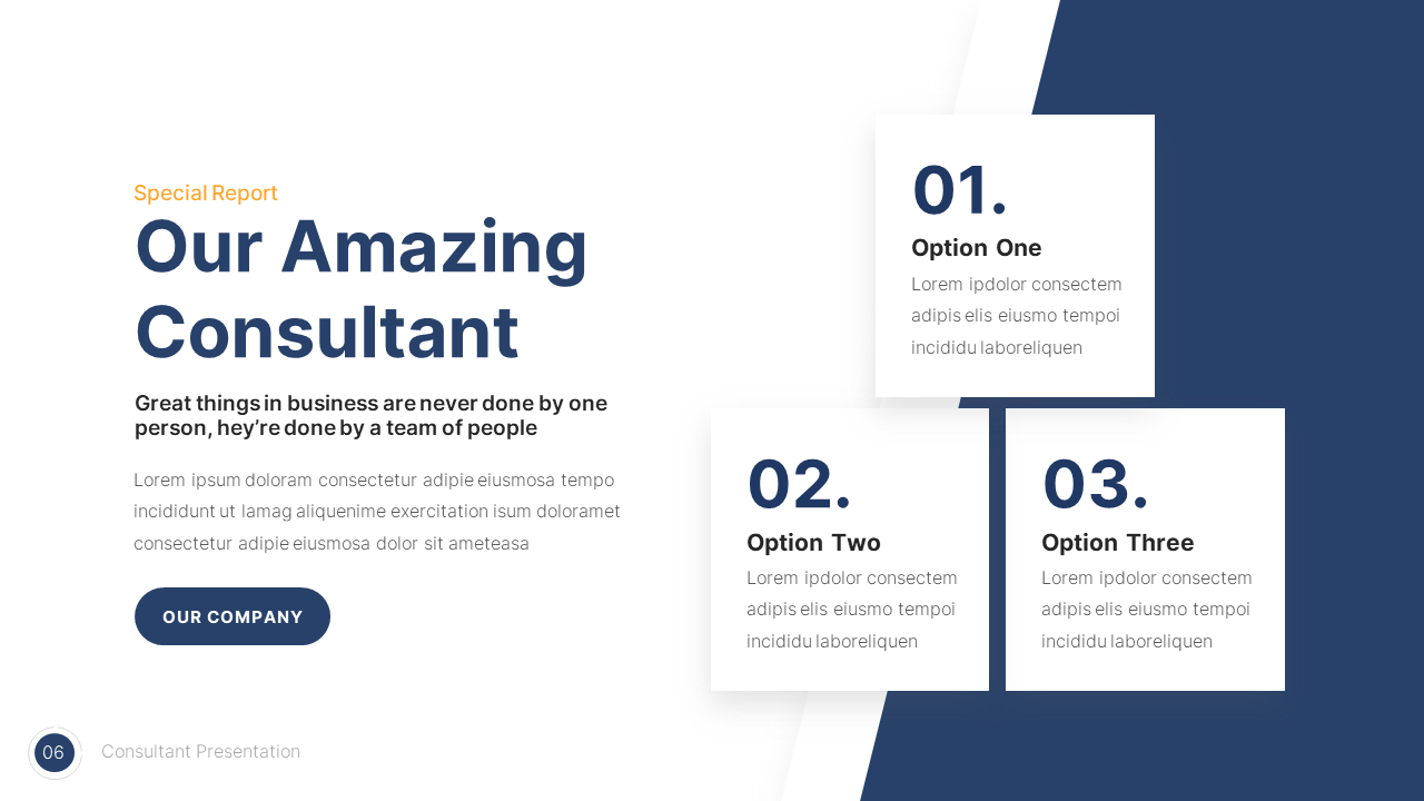 Consultant - Finance & Consulting PowerPoint Presentation Template ...