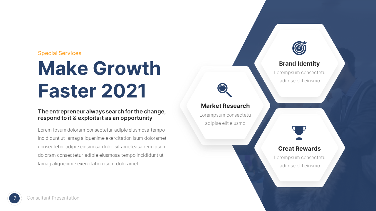 Consultant - Finance & Consulting PowerPoint Presentation Template ...