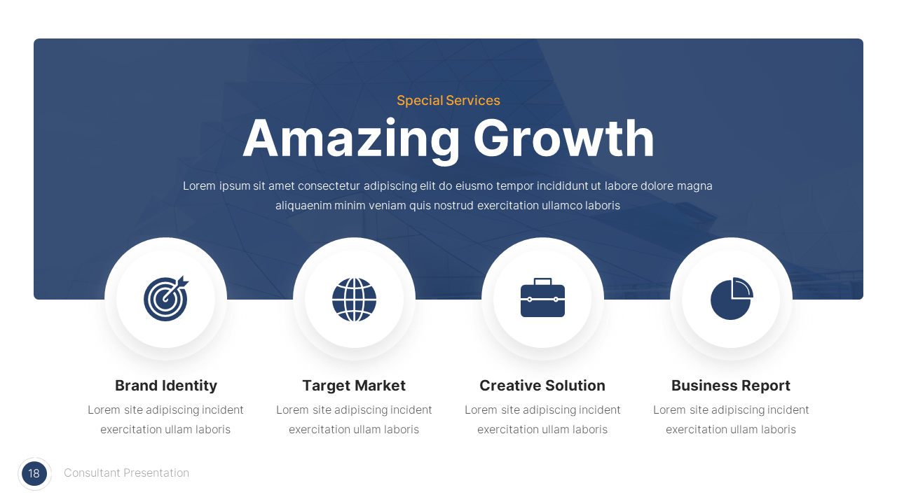 Consultant - Finance & Consulting PowerPoint Presentation Template ...