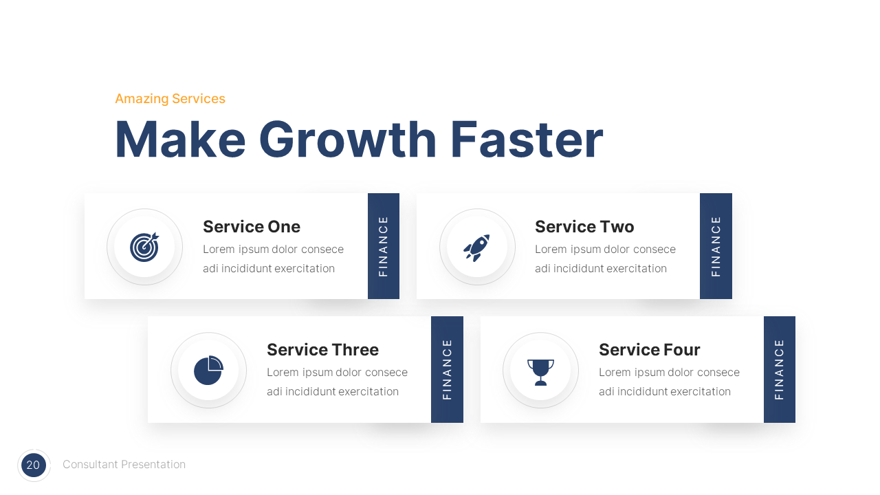 Consultant - Finance & Consulting PowerPoint Presentation Template ...