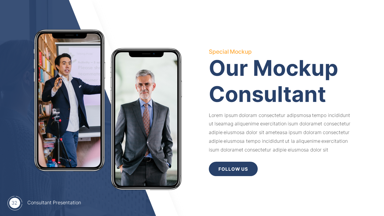 Consultant - Finance & Consulting PowerPoint Presentation Template ...